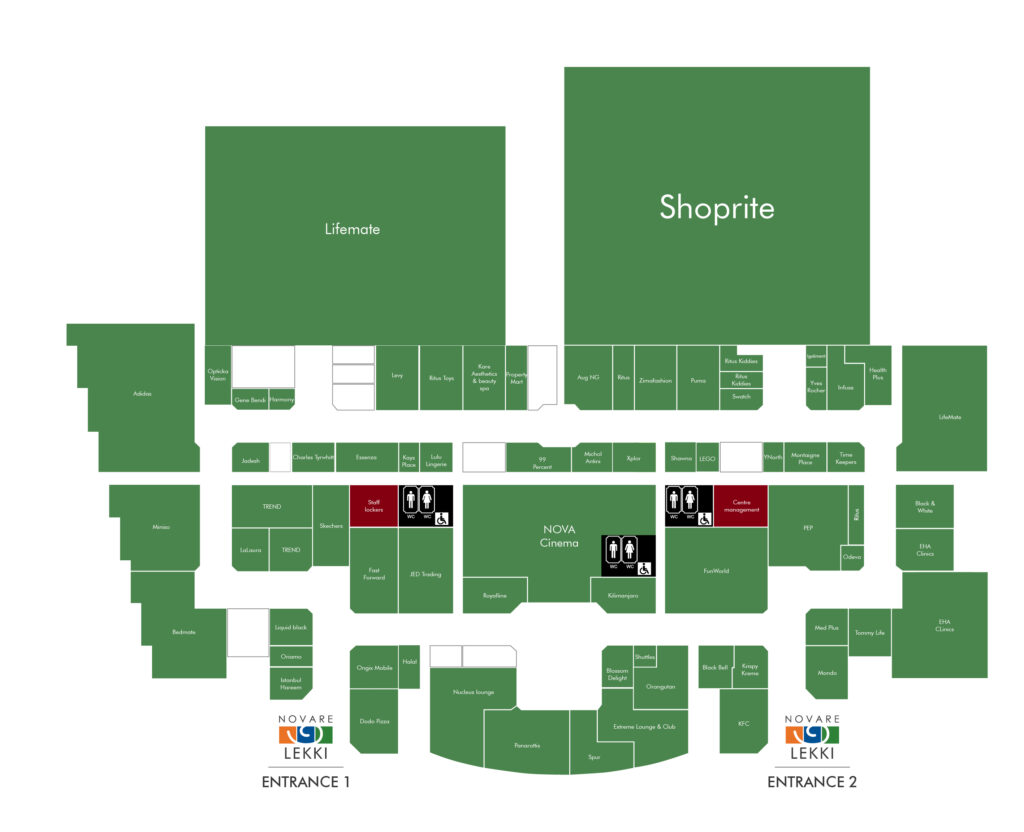 Map Novare Malls Map Novare Malls